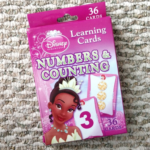Disney | Toys | Disney Princess Learning Cards | Poshmark